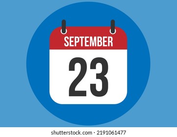 1,277 Calendar September 23 Images, Stock Photos & Vectors | Shutterstock