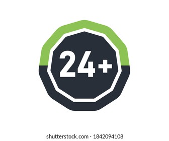72 Plus Isolated On White Background Stock Vector (Royalty Free ...
