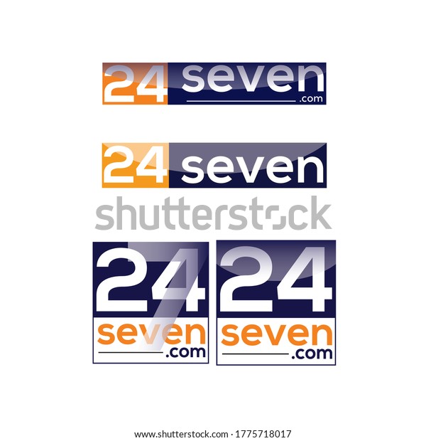 24 Seven Logo Design 24 Seven Stock Vector (Royalty Free) 1775718017 ...