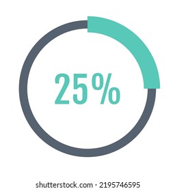25 Circle Diagrams Infographics Vector Stock Vector (Royalty Free ...