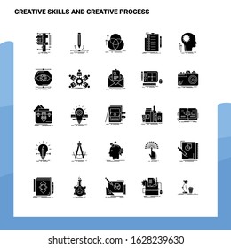 25 Creative Skills Creative Process Icon Stock Vector (Royalty Free ...
