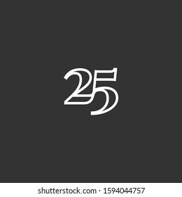Vector Brush Calligraphy 2017 Sign Isolated Stock Vector (Royalty Free ...