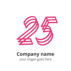 The numbers 25 logo | Stock Photo and Image Collection by Janis Straut ...