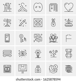 Administrator Icons Set Outline Set Administrator Stock Vector (Royalty ...