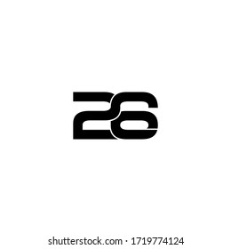 26 Letter Original Monogram Logo Design Stock Vector (Royalty Free ...