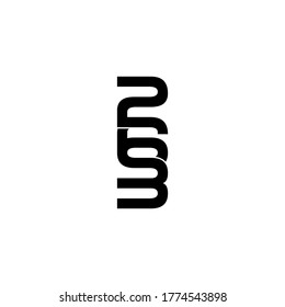 263 Letter Original Monogram Logo Design Stock Vector (Royalty Free ...