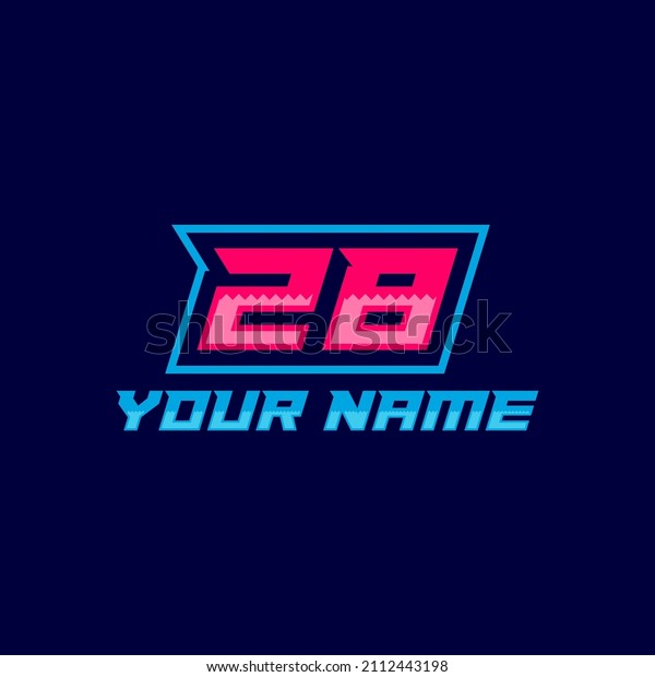 28 Number Logo Fast Speed Lines: เวกเตอร์สต็อก (ปลอดค่าลิขสิทธิ์ ...