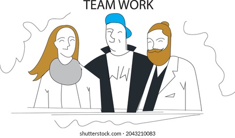 118 Team work quotes cute Stock Vectors, Images & Vector Art | Shutterstock