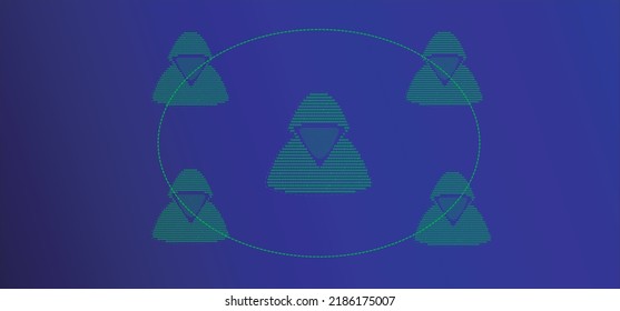 2d Illustration Cyber Crime Internet Privacy Stock Vector (Royalty Free ...