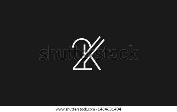 2k K2 Letter Logo Initials Vector Stock Vector (Royalty Free ...