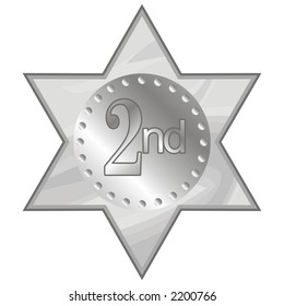 2nd Place Star: เวกเตอร์สต็อก (ปลอดค่าลิขสิทธิ์) 2200768 | Shutterstock