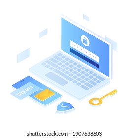 662 Multi factor authentication Stock Vectors, Images & Vector Art ...