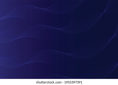 3 Abstract Lines On Dark Blue Stock Vector (Royalty Free) 1955397391 ...
