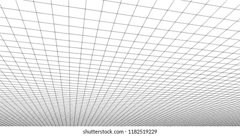 3 Dimensions Grid Line 3d Design Stock Vector (Royalty Free) 1182519229 ...