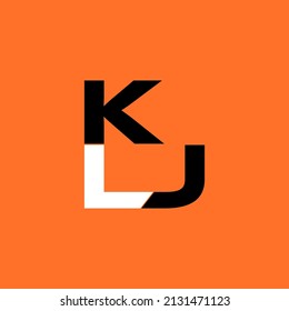 3 Letters Klj Vector Logo Design Stock Vector (Royalty Free) 2131471123 | Shutterstock