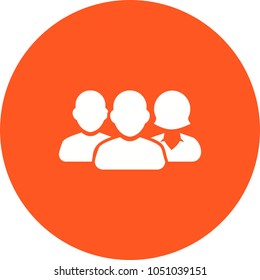 3 Member Team Icon Stock Vector (Royalty Free) 1051039151 | Shutterstock