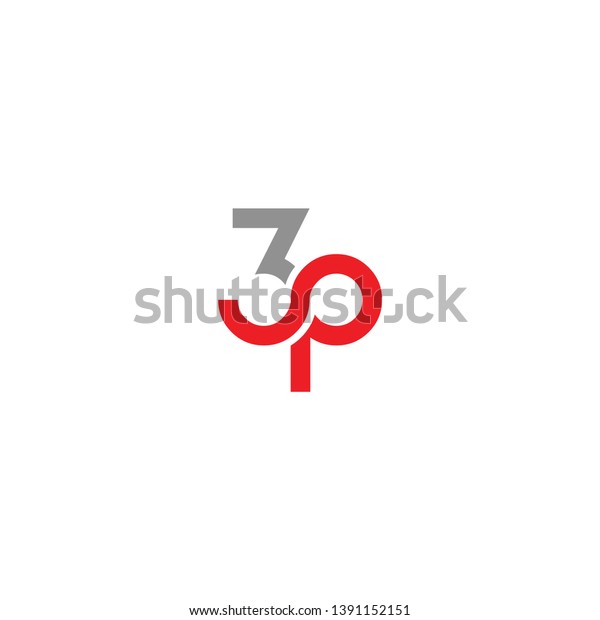 3 P Logo Design Vector Stock Vector (Royalty Free) 1391152151 ...