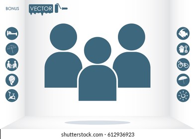 1,333 3 people standing outline Images, Stock Photos & Vectors ...