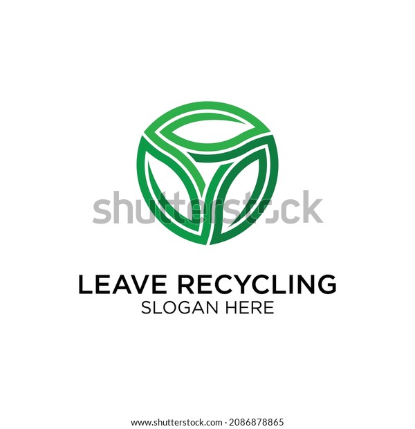 3 Recycle Leaf Logos Related Stock Vector (Royalty Free) 2086878865 ...