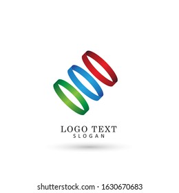 3 Ring Logo Symbol Icon Vector Stock Vector (Royalty Free) 1630670683 ...