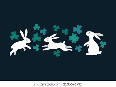 6,583 3 white rabbits Images, Stock Photos & Vectors | Shutterstock