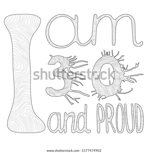 Vektor Stok 30 Proud Vector Illustration Outline Hand (Tanpa Royalti ...