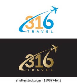 316 Travel Logo Design Vector Icon Stock Vector (Royalty Free ...