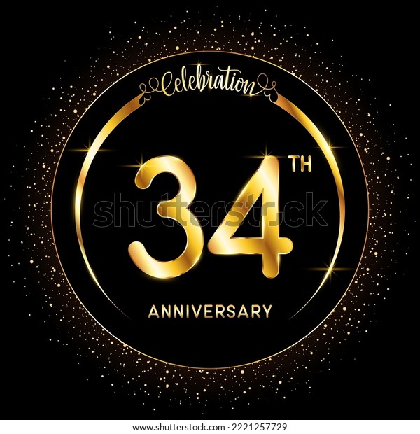 1,778 34th Anniversary Logo Images, Stock Photos & Vectors | Shutterstock