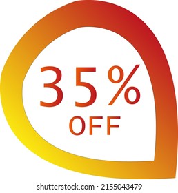 2,581 35 percentage off Images, Stock Photos & Vectors | Shutterstock