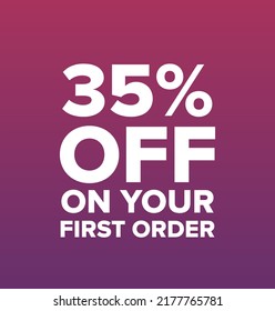 2,581 35 percentage off Images, Stock Photos & Vectors | Shutterstock
