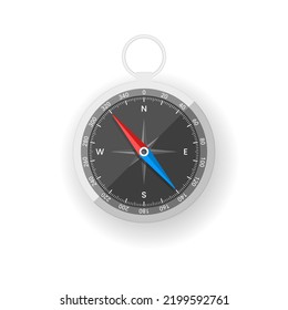 360 Degree Compass On White Background Stock Vector (Royalty Free ...