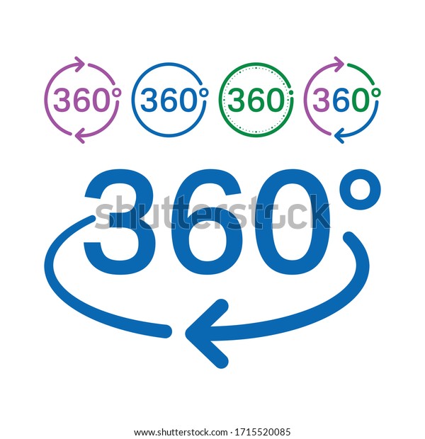 360 Degree Logo Set 360 Degree: Vector có sẵn (miễn phí bản quyền ...