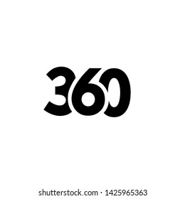 360 Infinity Logo Icon Design Vector Stock Vector (Royalty Free ...