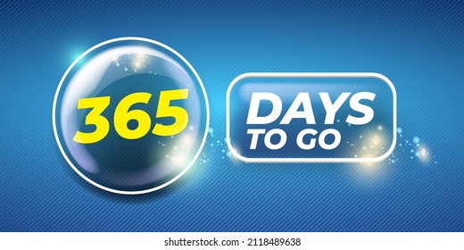13 365 days left Images, Stock Photos & Vectors | Shutterstock