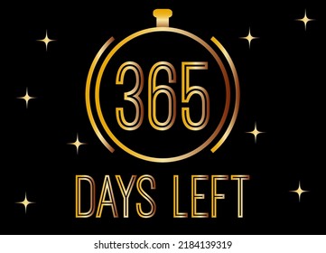 17 365 Day Left Images, Stock Photos & Vectors | Shutterstock