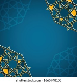 3d Abstract Background Islamic Geometric Pattern Stock Vector (Royalty ...