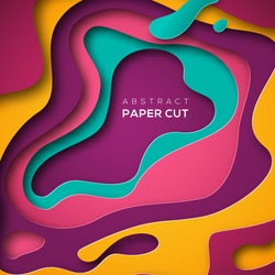 Paper Cut Background | Stock Photo and Image Collection by kotoffei ...