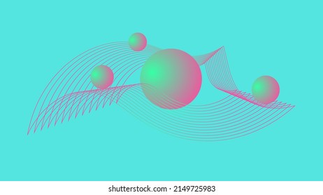 3d Abstract Backround Trendy Template Design Stock Vector (Royalty Free ...