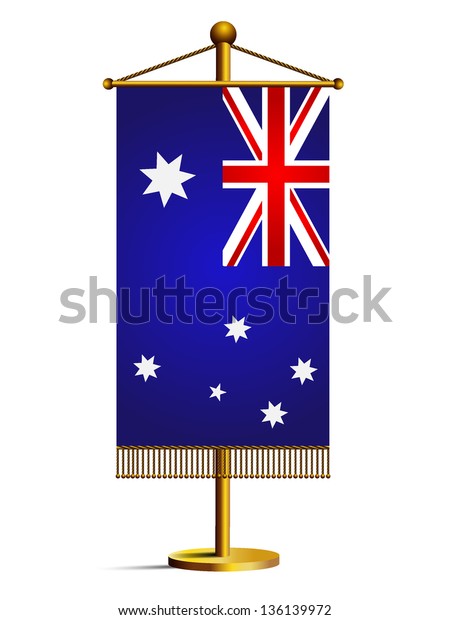 42 Australian Flag On Table Stock Vectors, Images & Vector Art ...