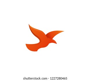 3d Bird Logo Designs Stock Vector (Royalty Free) 1227280465 | Shutterstock