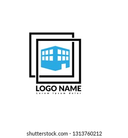 3d Building Logo Concept Designed Your Stock Vector (Royalty Free ...