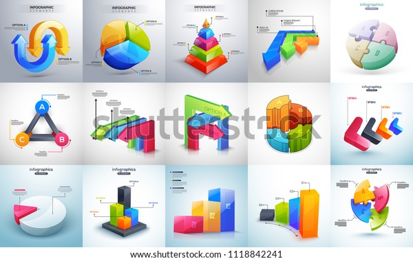 3d Colorful Multiple Levels Timeline Infographic: Vector có sẵn (miễn ...