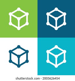 267 Four_cubes_ice_vector Gambar, Foto Stok & Vektor | Shutterstock