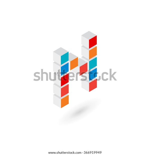 3d Cube Letter N Logo Icon Stock Vector (Royalty Free) 366919949 ...