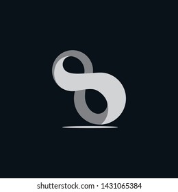 3d Curves Infinity Design Logo Vector Stock Vector (Royalty Free ...