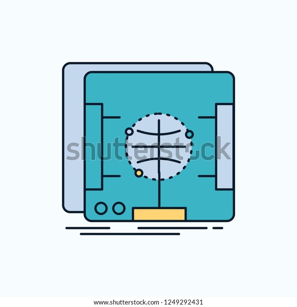 3d Dimensional Holographic Scan Scanner Flat Stock Vector (Royalty Free ...