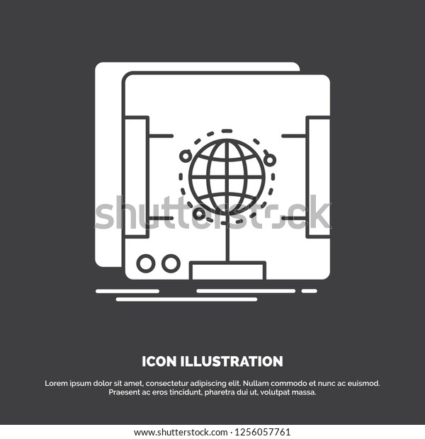 3d Dimensional Holographic Scan Scanner Icon Stock Vector (Royalty Free ...