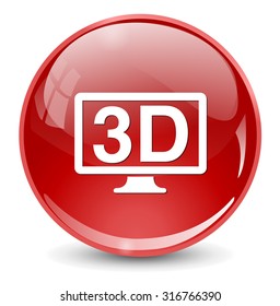 3d Display Icon Stock Vector (Royalty Free) 316766390 | Shutterstock