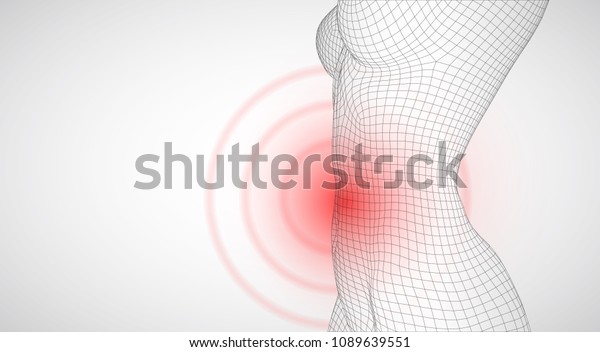 3d Female Body Square Polygons Vector Stok Vektör (Telifsiz) 1089639551 ...