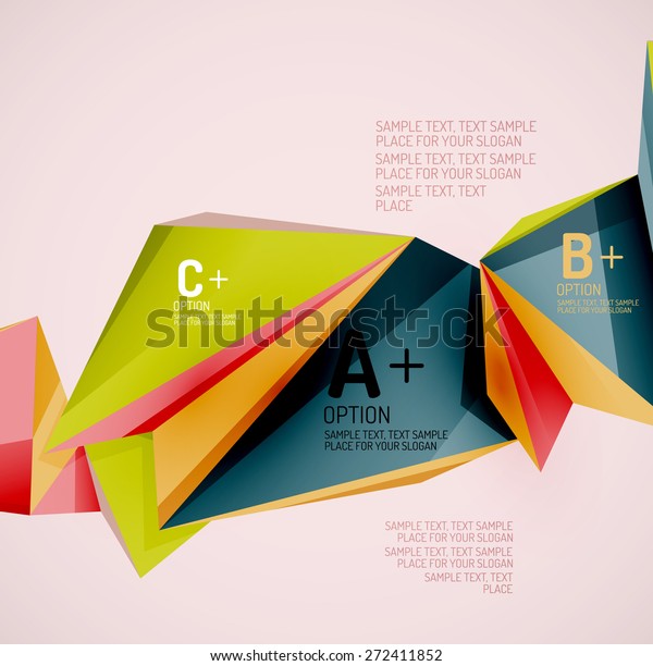 3d Geometric Shapes Air Vector Abstract Stock Vector (Royalty Free ...
